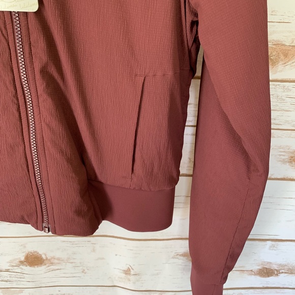 lululemon athletica | Jackets & Coats | Nwt Lululemon Non Stop Bomber ...